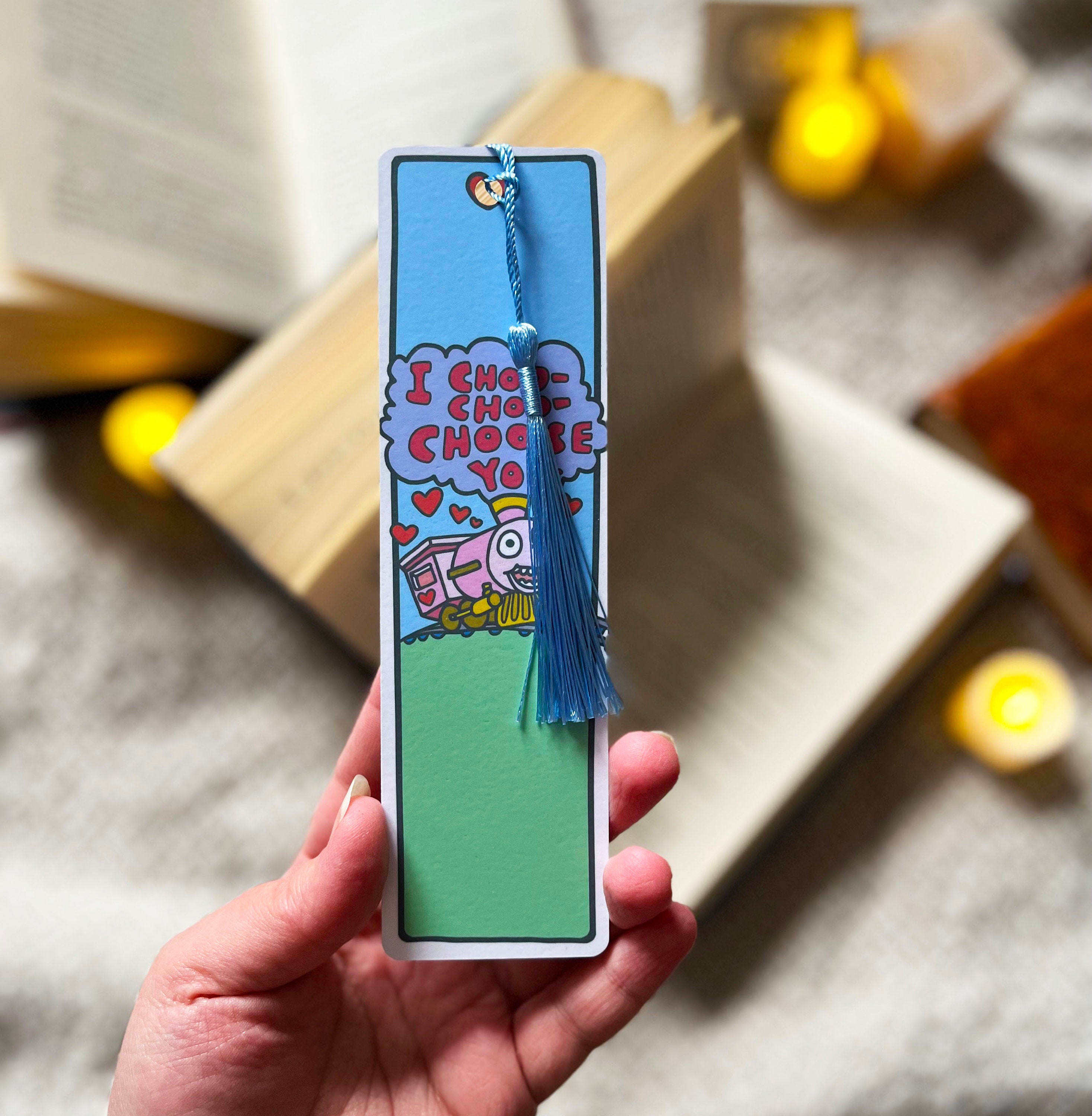 I Choo Choo Choose You Handmade Simpsons Bookmark, Ralph Wiggum, Ideal ...