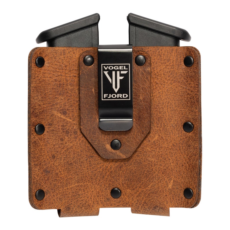 Double Stack Double Magazine Holder 9mm .40 .45 Fits Virtually All of ...