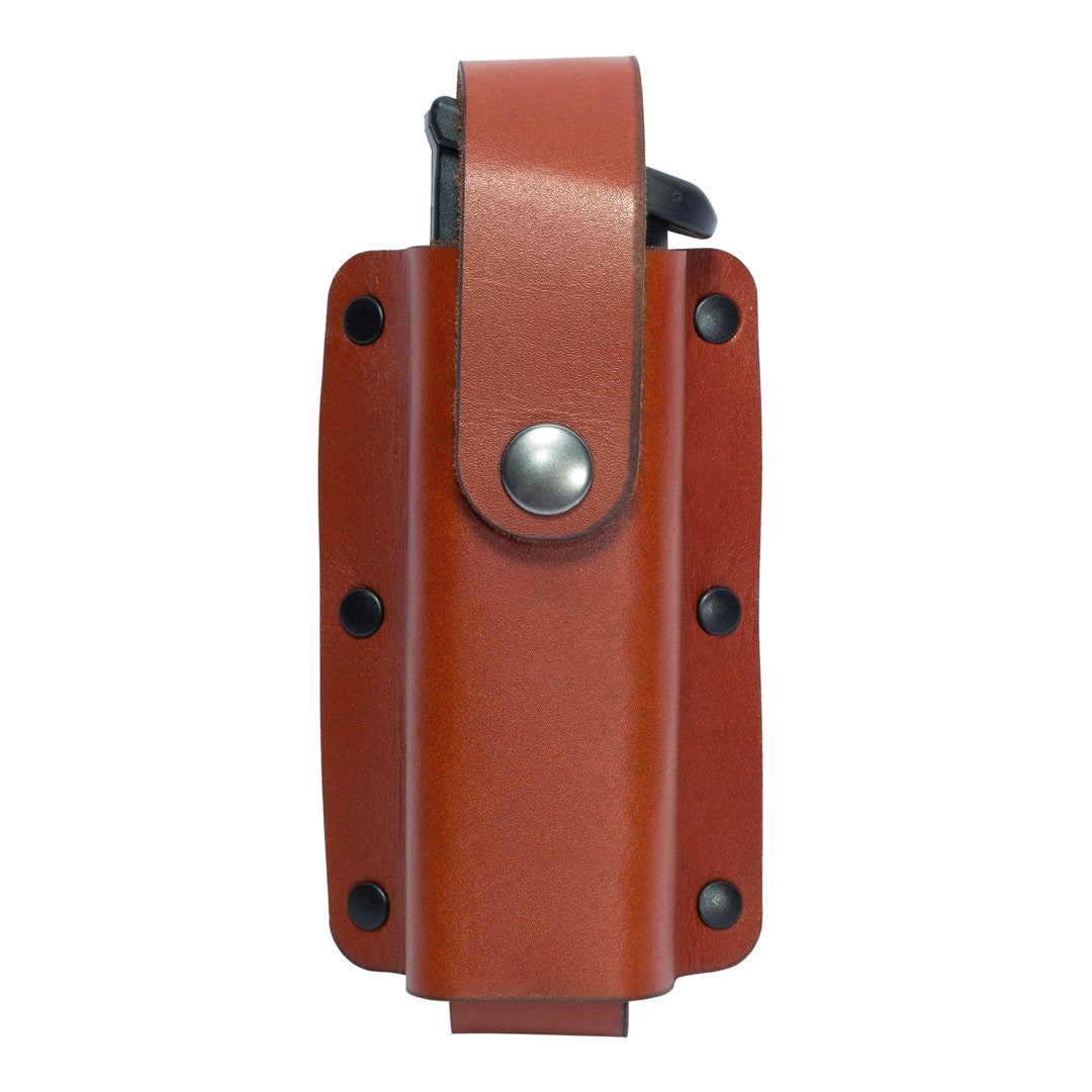 Bersa Thunder 380 .380 Single Stack .380 Brown Leather Magazine Carrier ...