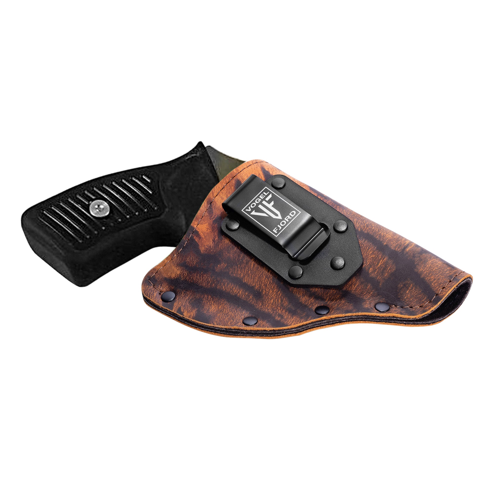 Smith and Wesson Leather Concealed Carry Tiger Printed Leather Holster ...