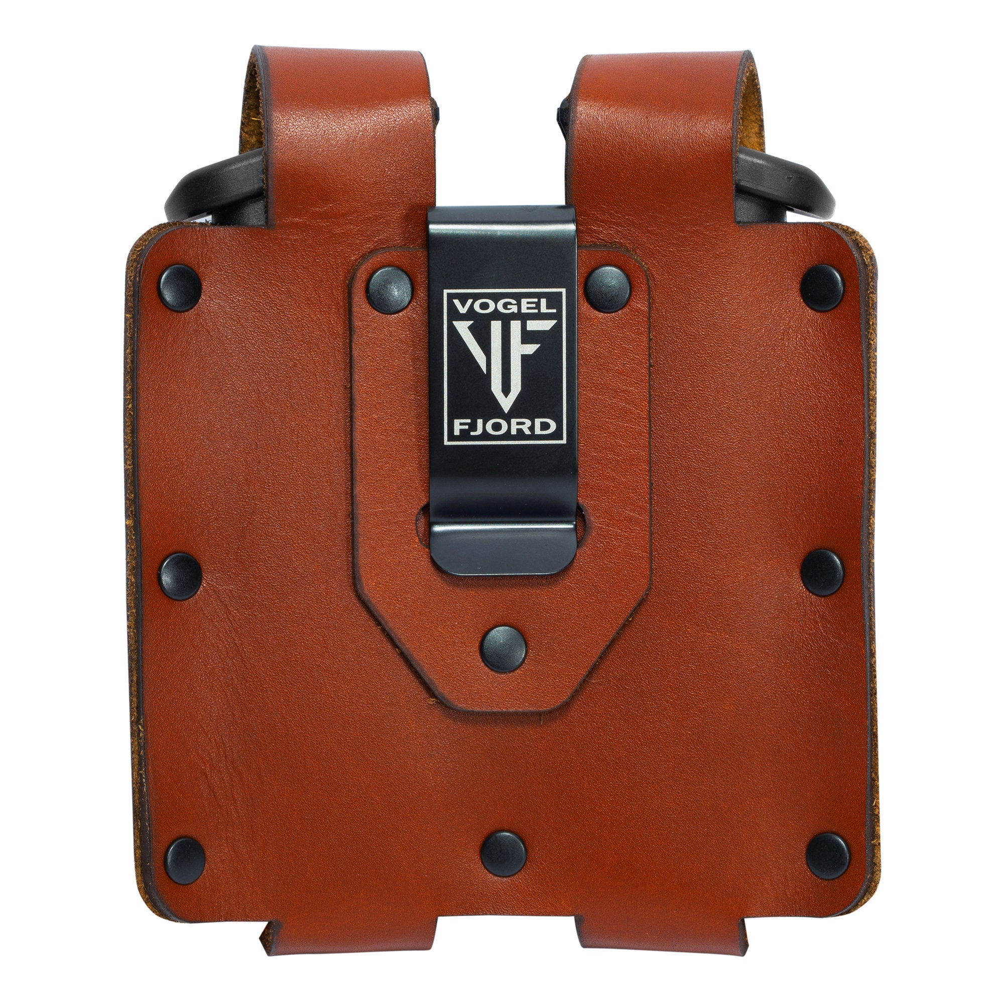 S&W Shield Single Stack Double Magazine Holder Brown With Closing Strap ...