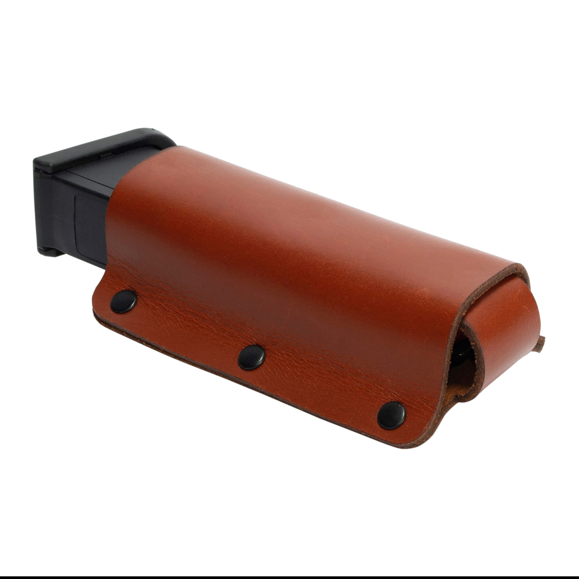 Double Stack Mag Pouch 9mm .40 .45 Brown Fits Virtually All of the ...