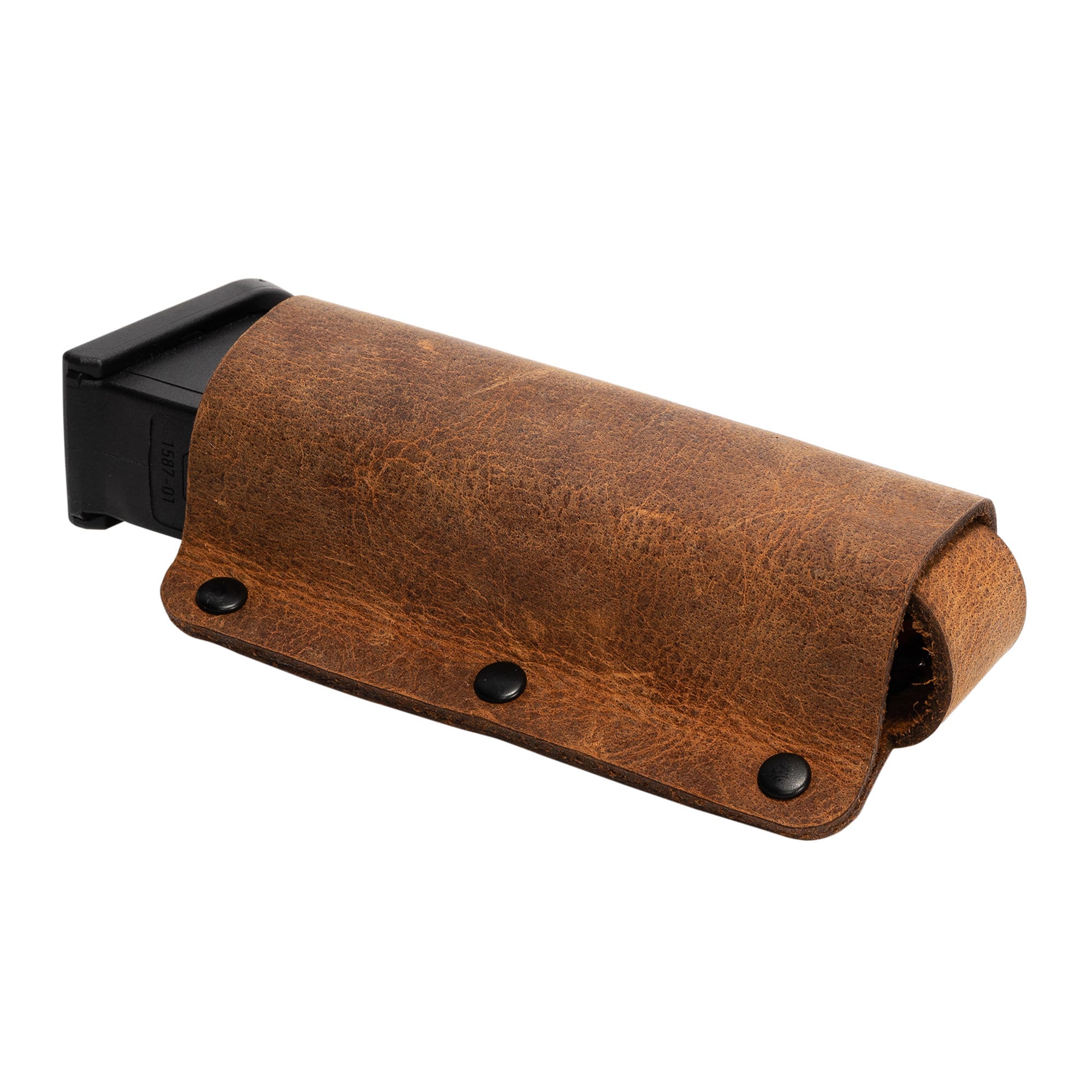 Single Stack Magazine Pouch 9mm .40 .45 Crazy Horse Fits Almost All ...