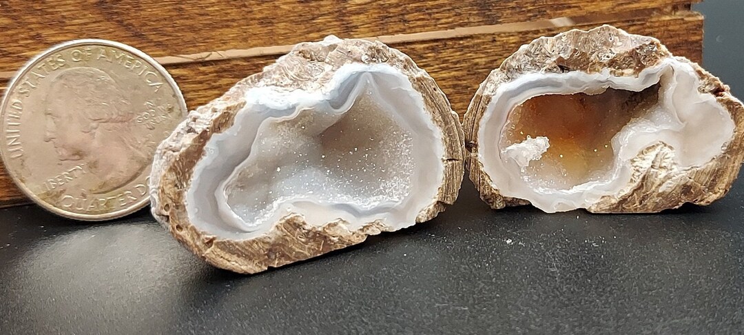 Cut Dugway Geode With Polished Face - Etsy