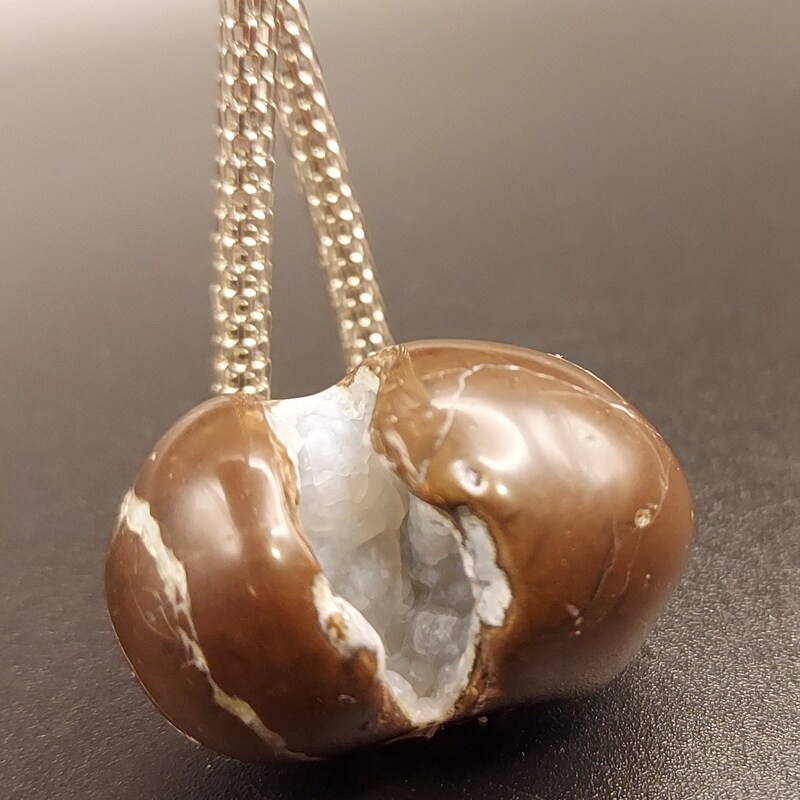 Geode Necklace - Etsy