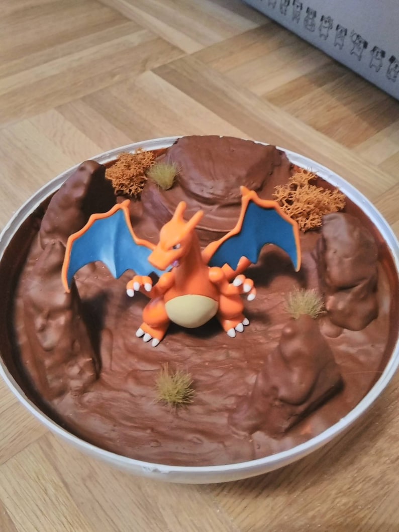 Custom Pokemon Terrarium Choose Your Pokemon Habitat and | Etsy