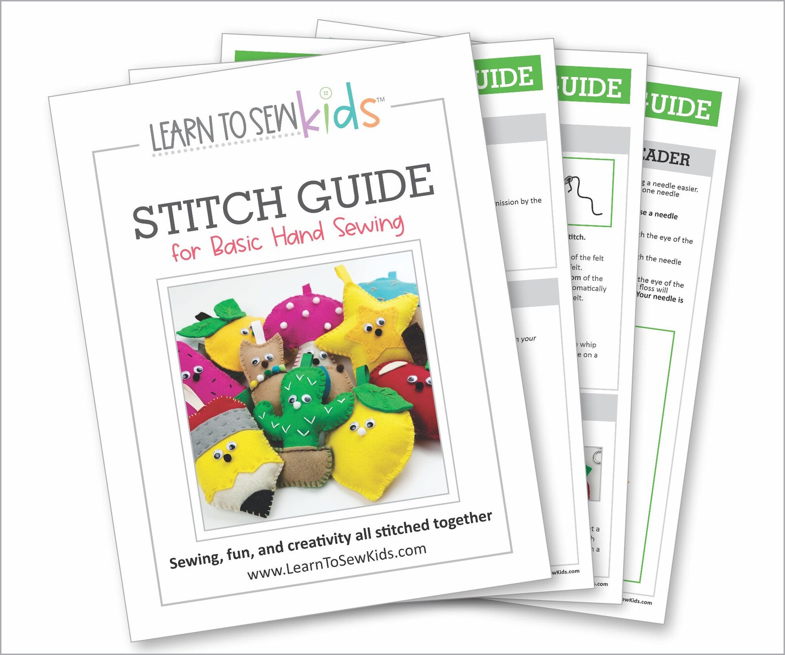Printables, Basic Hand Sewing Stitch Guide Tutorials and Instructions ...