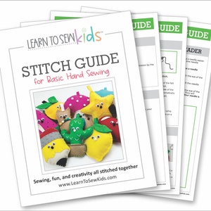 Printables, Basic Hand Sewing Stitch Guide Tutorials and Instructions ...