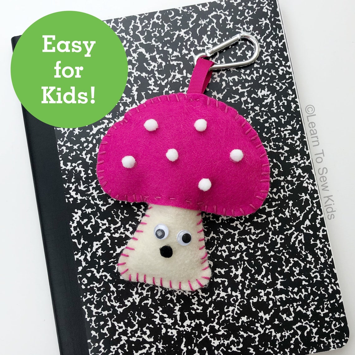 Printable Toadstool Hand Sewing Pattern Easy to Sew Pattern - Etsy