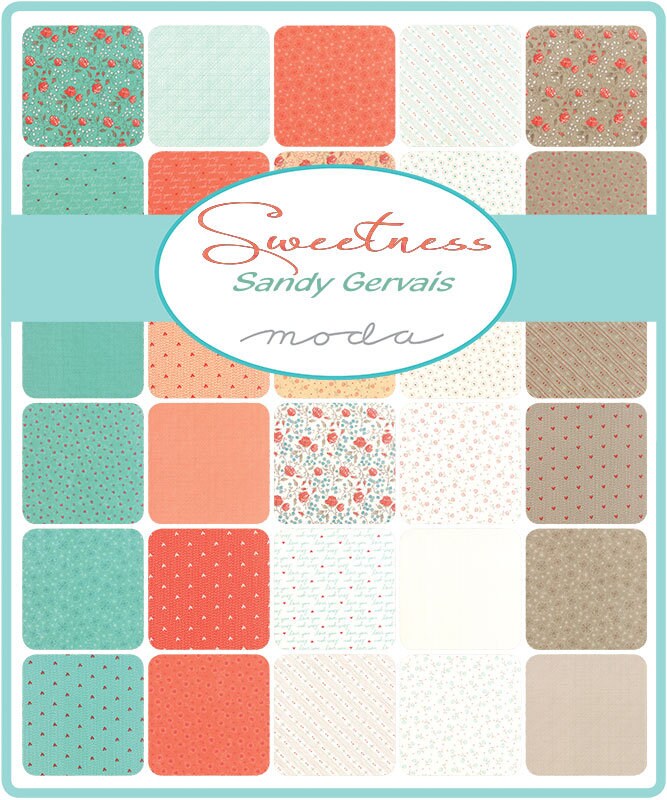 Sweetness Fabric by Sandy Gervais for Moda Fabrics 100 - Etsy