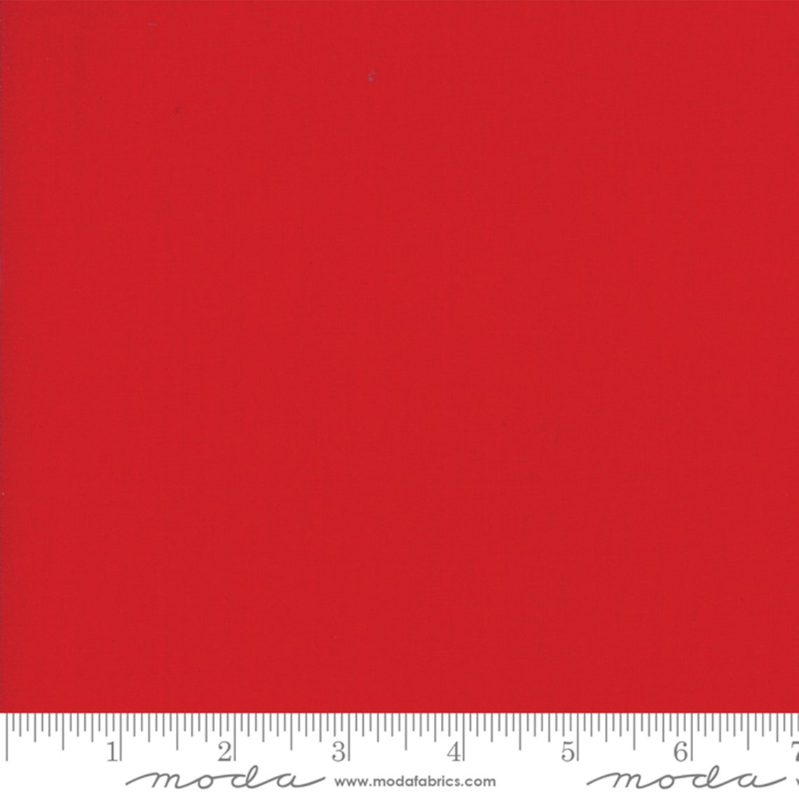 Bella Solids Christmas Red Fabric by Moda Fabrics 100 Percent - Etsy