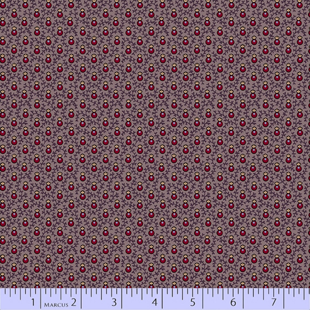 Plumberry by Pam Buda for Marcus Fabrics, 100 Percent High Quality ...