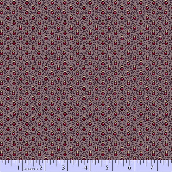 Plumberry by Pam Buda for Marcus Fabrics 100 Percent High | Etsy