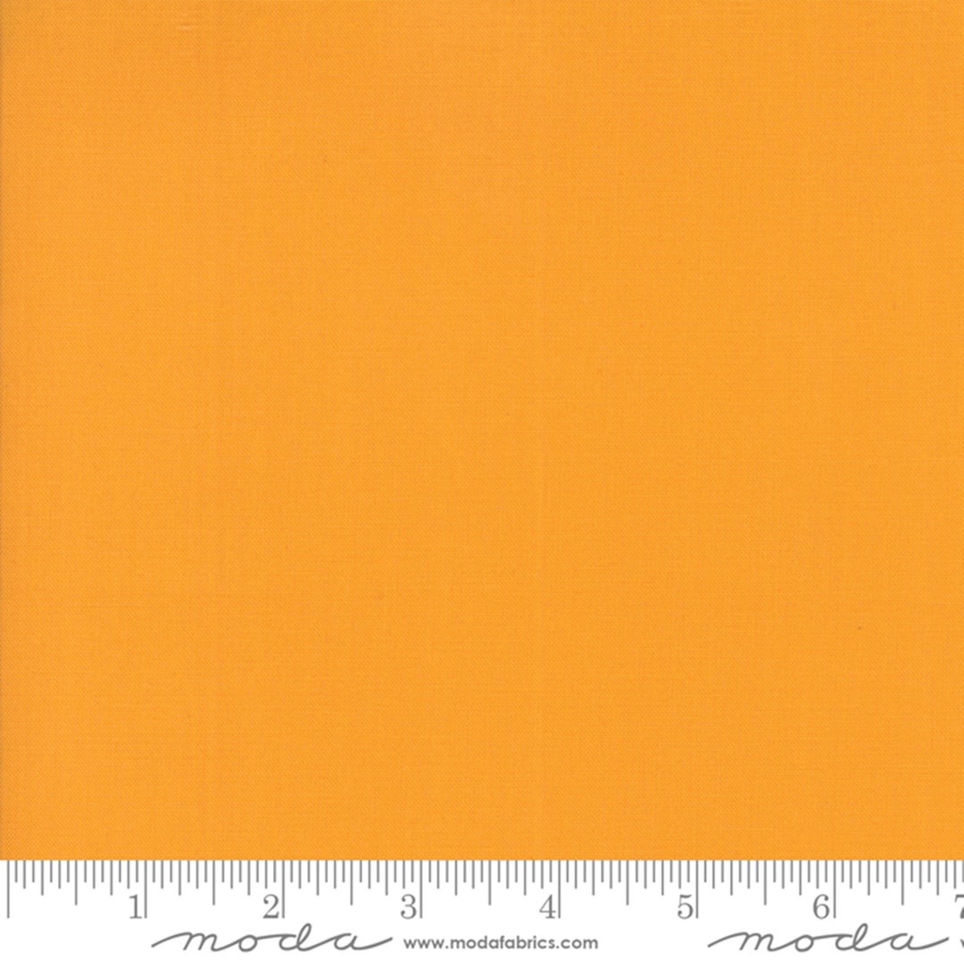 Bella Solids Cheddar Fabric by Moda Fabrics, 100 Percent Cotton ...