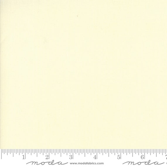 Bella Solids Fabric Snow by Moda Fabrics 100 Percent Cotton - Etsy