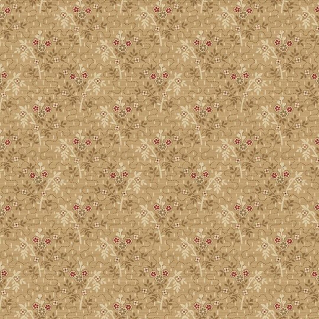 Strawberry Emery Fabric by Pam Buda for Marcus Fabrics, 100 Percent ...