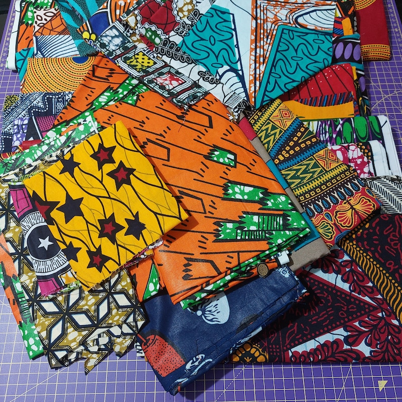 Cotton Fabric Scrap Grab Bag - Etsy UK