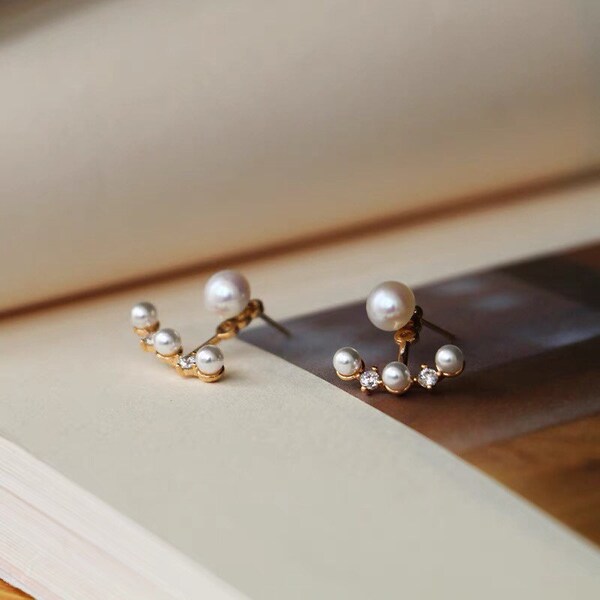 Pearl Ear Jacket - Etsy