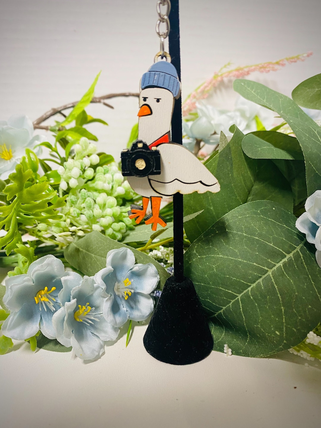 Millennimal Keychain - Maxton the Pigeon, Pigeon, Keychain, Fun ...