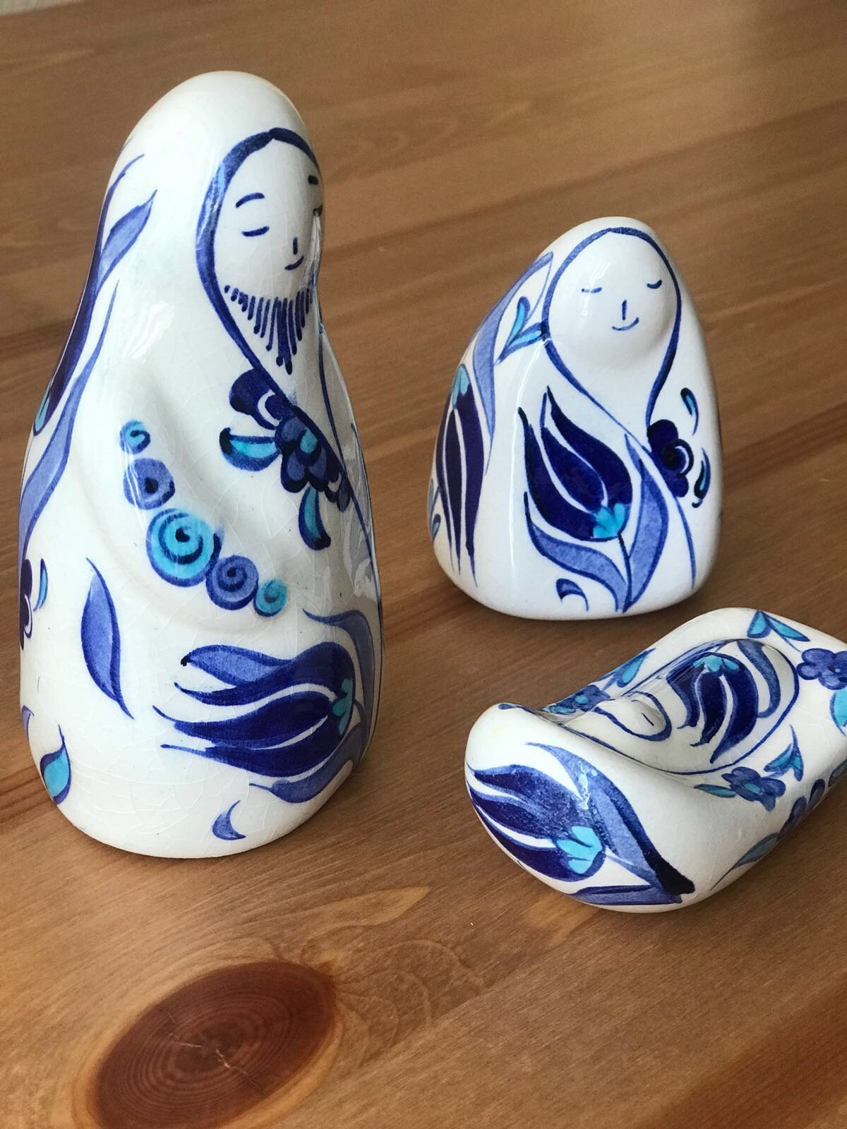 NATIVITY SET Hand Made & Hand Painted on Ceramic | Etsy