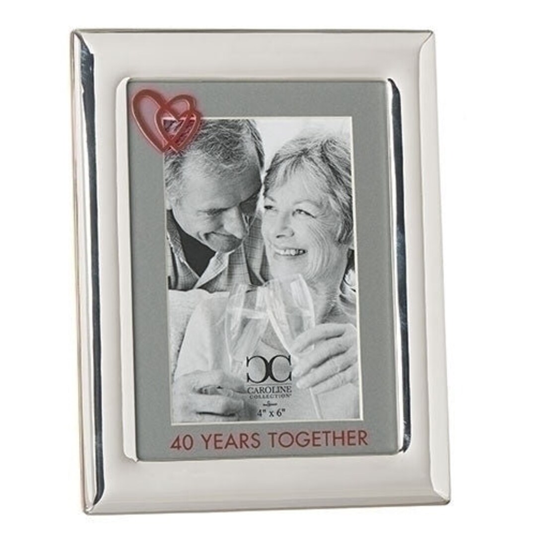 Roman 40 Years Together Photo Frame - Etsy