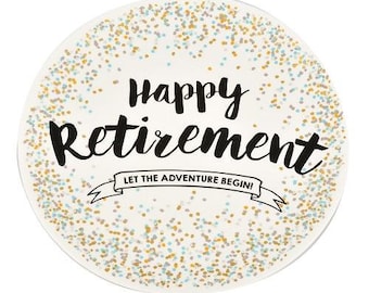 Retirement Name Plate - Etsy