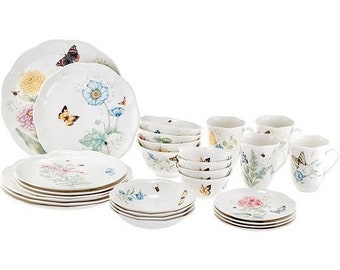 Butterfly Dinnerware Set - Etsy