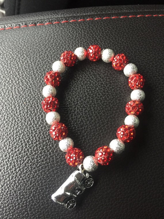 OU Sooner Schooner Beaded Bracelet - Etsy