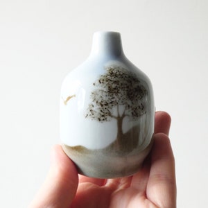 Vintage Miniature Highbank Porcelain Vase, Highbank Porcelain ...