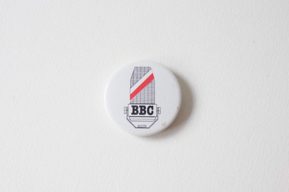 Vintage BBC badge, British broadcasting corporation 1… - Gem