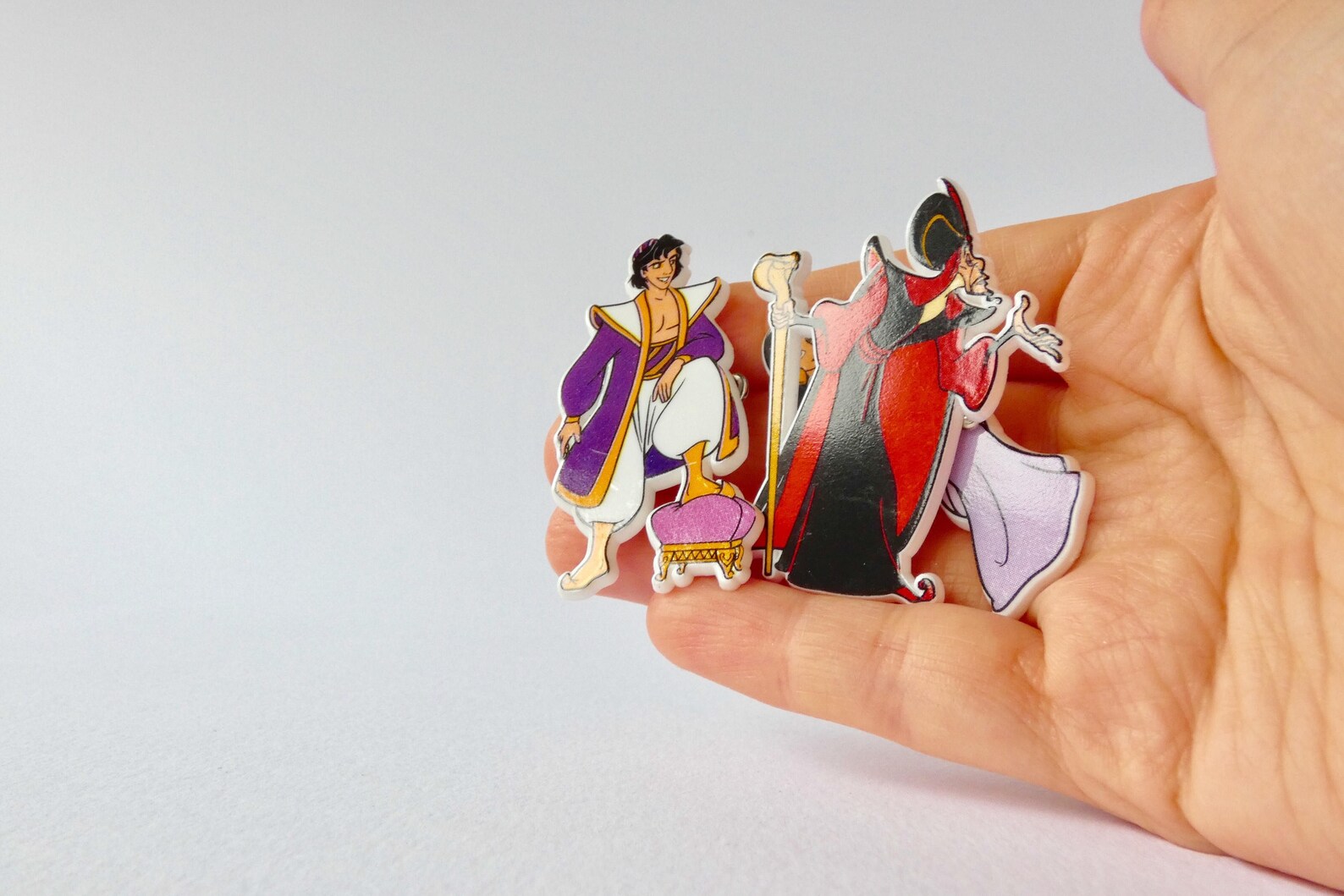 Vintage Disney Classic Aladdin Badge Set, Disney Jasmine, Aladdin ...