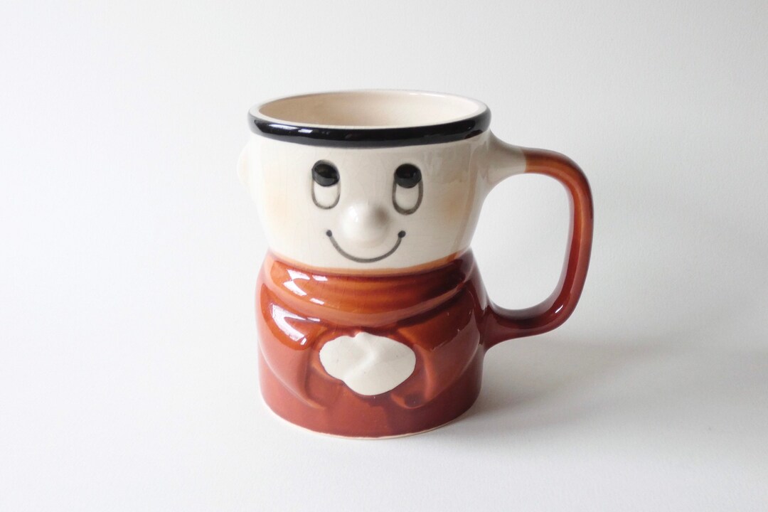 Vintage KP Crisps Monk Ceramic Novelty Mug, Retro Collectors KP Friars ...