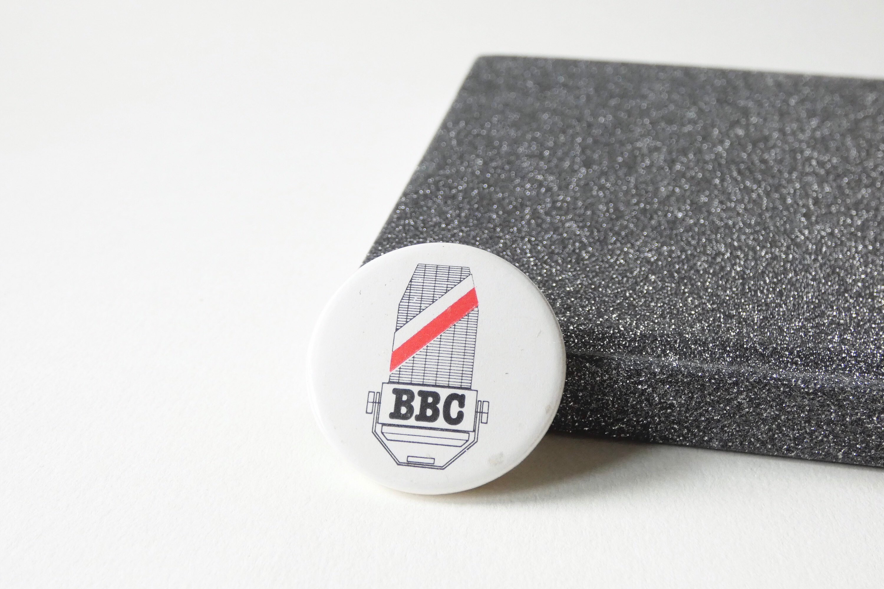 Vintage BBC Badge, British Broadcasting Corporation 1970 Pin Badge, BBC ...