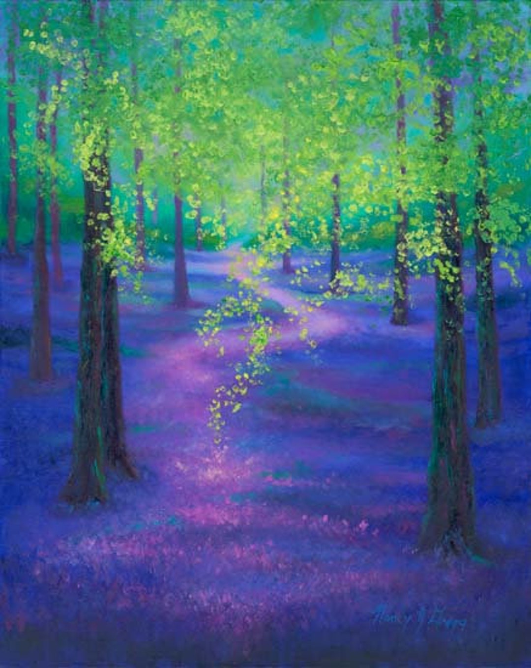 Print Enchanted Forest - Etsy