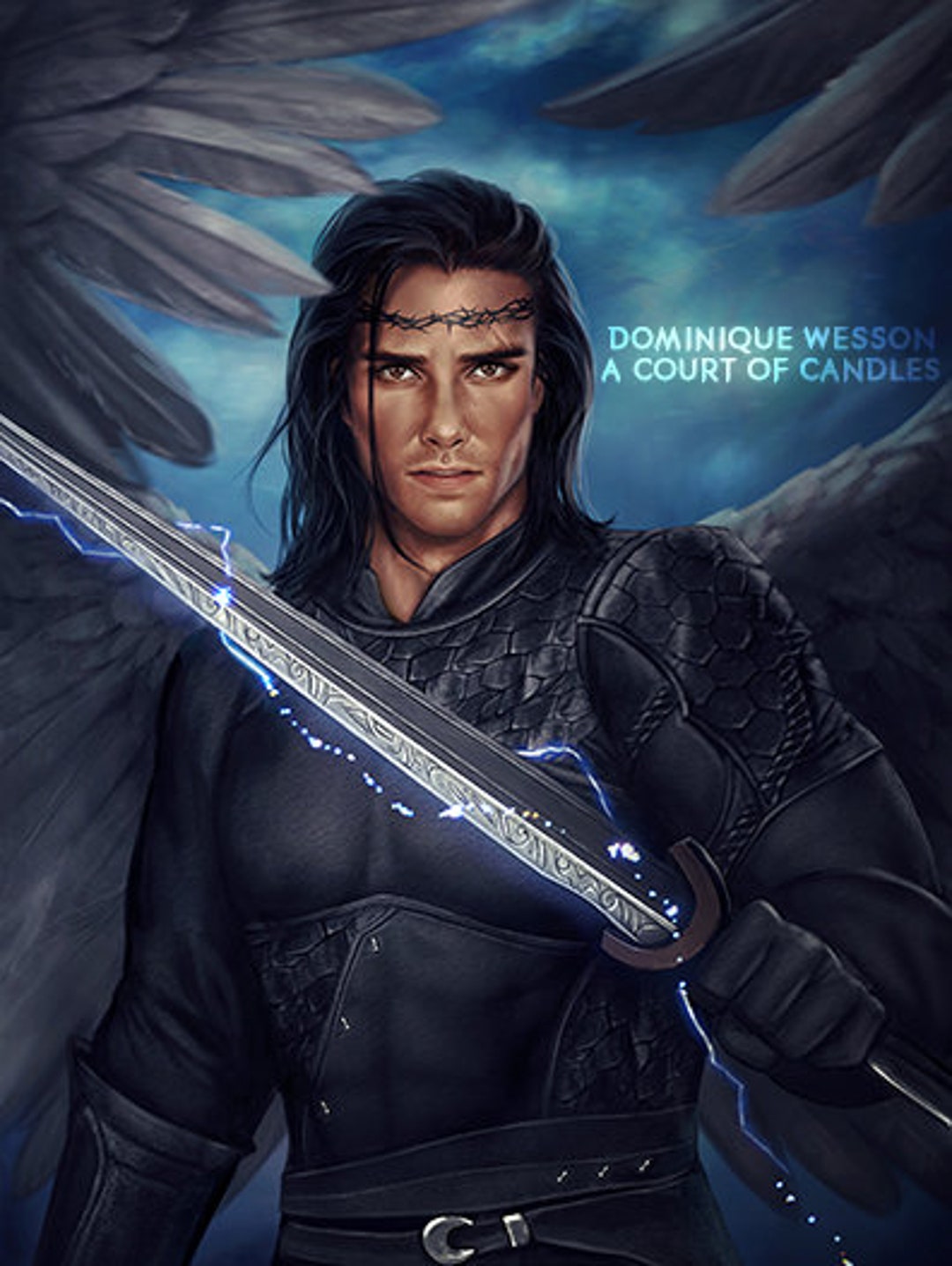 Art Print the Umbra Mortis by Dominique Wesson Hunt Athalar sarah J ...