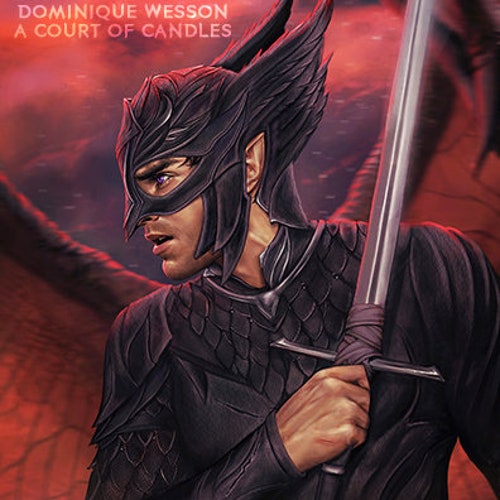 Art Print Rhysand in Battle by Dominique Wesson ACOTAR - Etsy