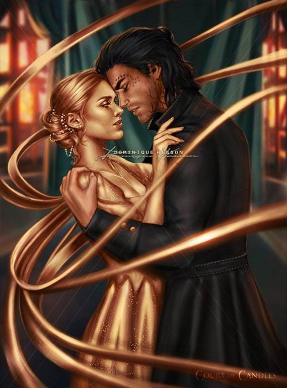 Art Print Auren & Slade by Dominique Wesson ACOC Exclusive - Etsy