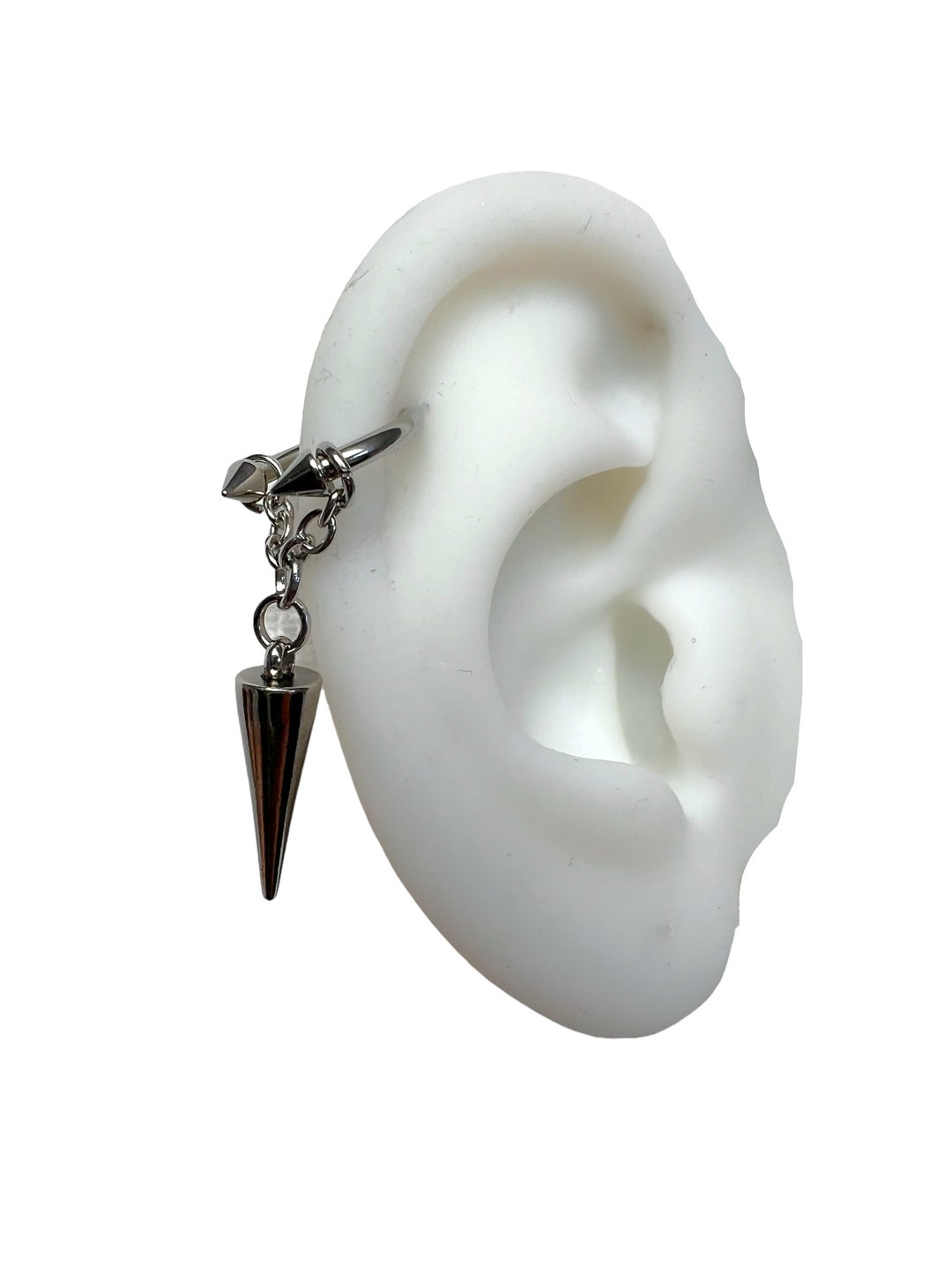 Helix Piercing With Spike - Etsy