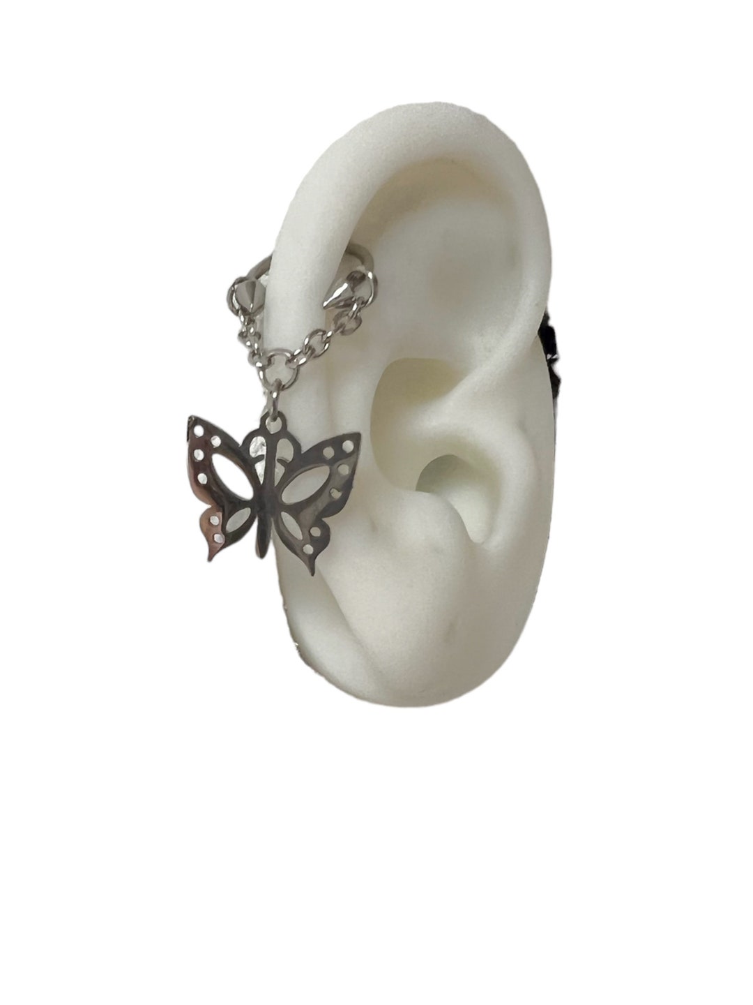 Helix Piercings With Butterfly , Helix Jewelry - Etsy