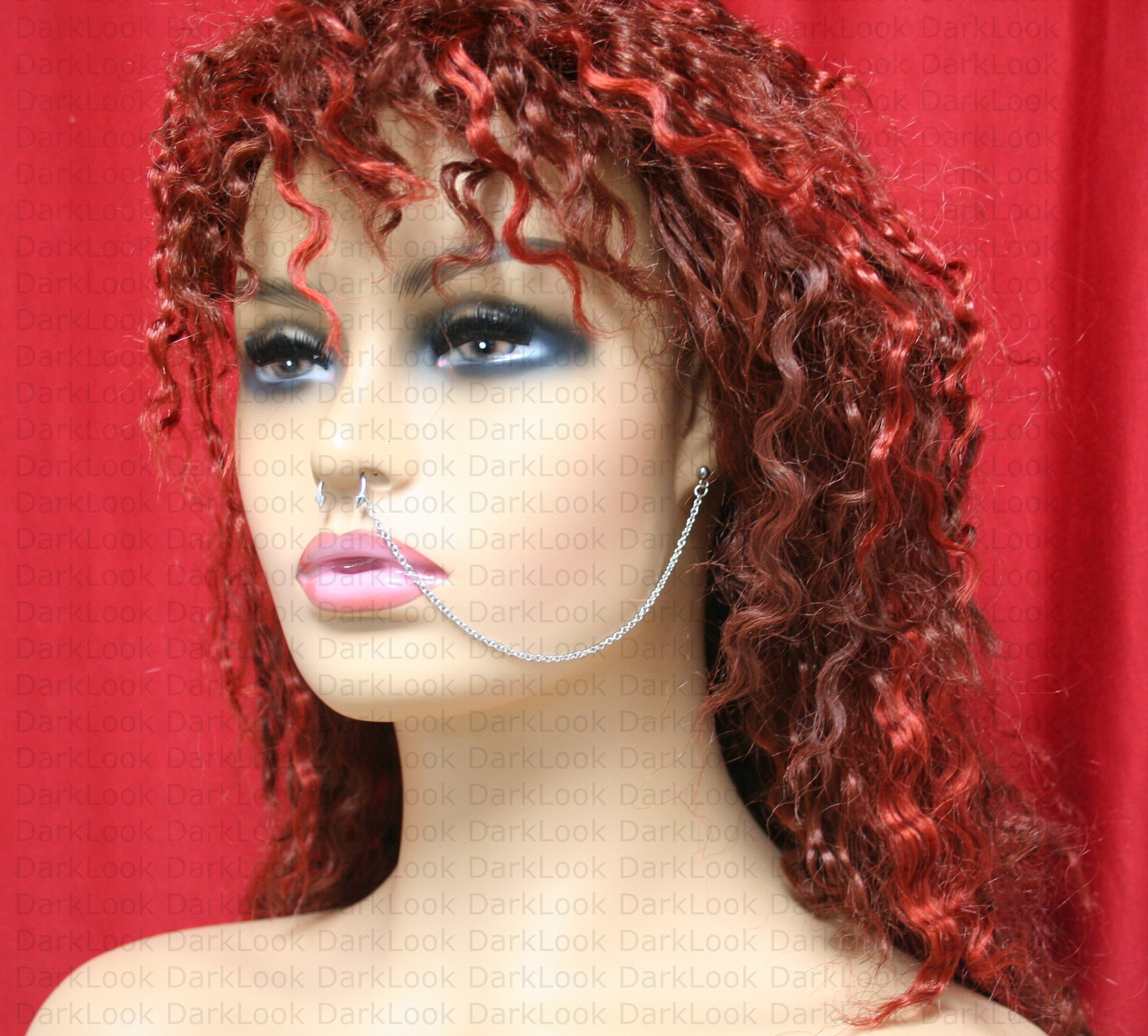 Nose Chain Nose Ring With Chains Stainless Steel Nose Ring | Etsy