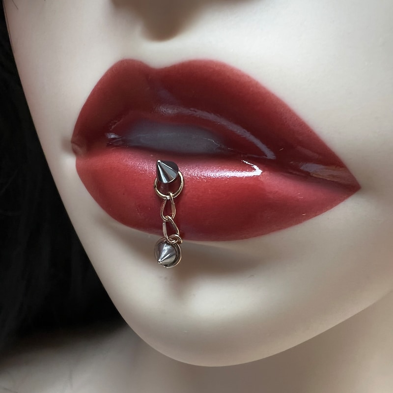 Labret Piercing - Etsy