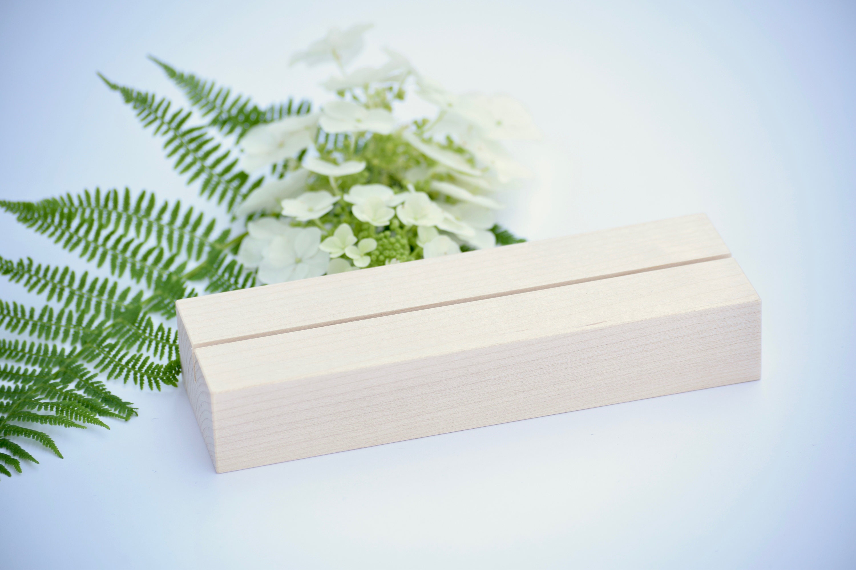 Single Large Light Wood Sign Holder Maple Print Holder Art | Etsy