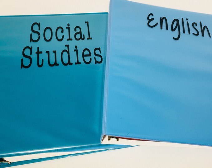 Student Binder Labels Label for Binder Cover School Name Labels School ...