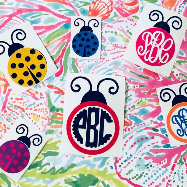 Ladybug Decal - Etsy