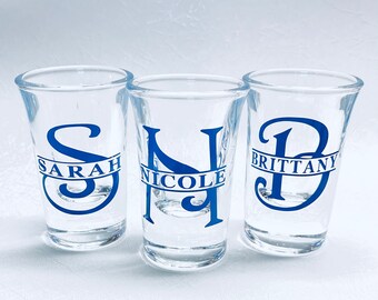 Split Shot Glasses - Etsy