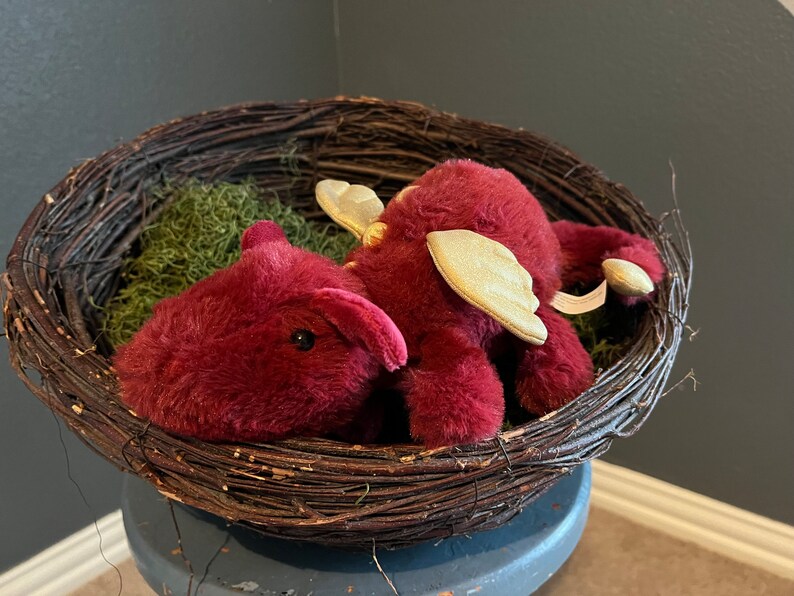 Hatchable Dragon Egg - Red Fire Dragon - Etsy