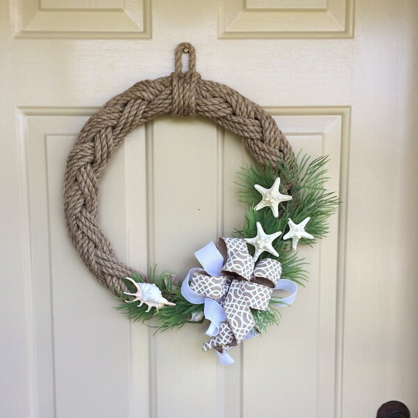 Rope Wreath - Etsy