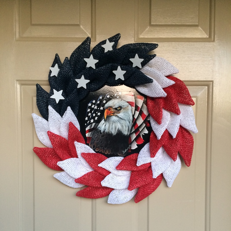 American Eagle Wreath - Etsy