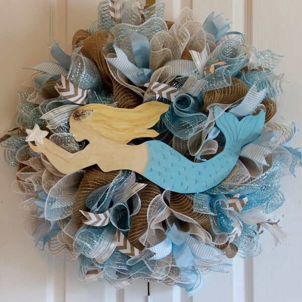 Mermaid Wreath - Etsy