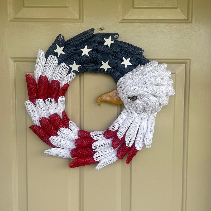 American Eagle Wreath - Etsy